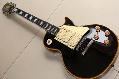 China One Piece Neck In Black LP 3 Pickups Ace Frehley Budokan Vintage LP Electric Guitar for sale