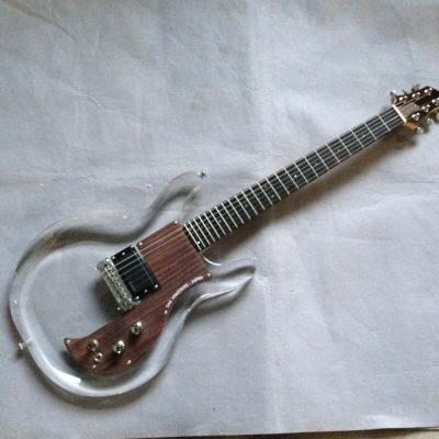 China Acrylic body Dan Armstrong AMPEG Electric guitar Guitar for sale