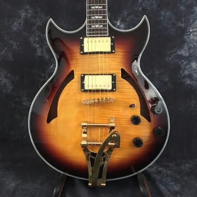 China 2018 new high-quality hollow body 335 JAZZ electric guitar, mahogany fingerboard for sale