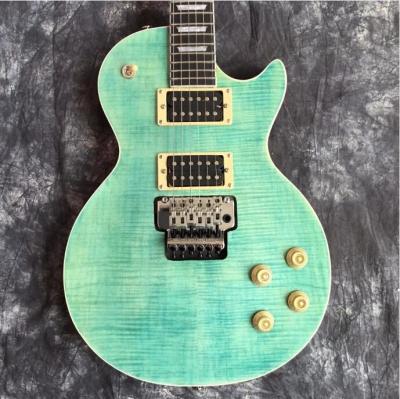 China LP Electric Guitar Custom New Style Good Sound Double Sway Floyd Rose Tremolo for sale