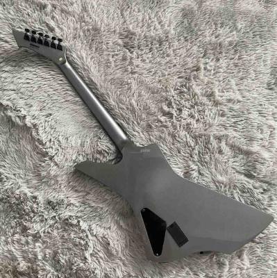 China Custom Snake Byte James Hetfield Signature Camo Electric Guitar with 9V Active Pickup, EMG Pickups, Black Hardware for sale