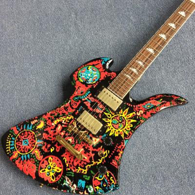 China New styles of high-quality customized electric guitar,Rosewood Fingerboard for sale