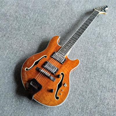 China Hot sales electric guitar 6 strings with Ebony fingerboard for sale