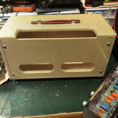 China 2025 Tweedle Dee Deluxe 5E3 Classic Dumble Style Mods Tweed Head, Pure Handed with Eyelet Board, 6V6GT*2, 12AX7*2, 5Y3GT*1, Grand Amplifier, Accept Amp OEM for sale