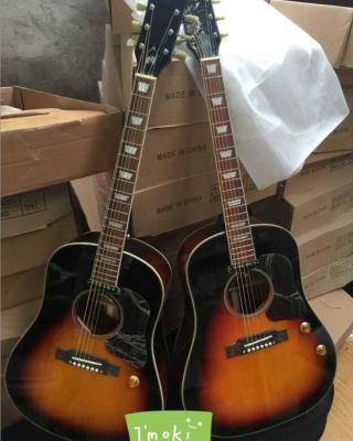 China Chibson G160e VS acoustic guitar sunburst John Lennon G160 electric acoustic guitar Free Shipping G160 for sale
