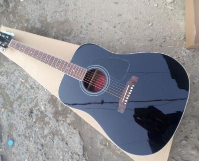 China Custom J45 acoustic guitar dot inlays electric acoustic guitar for sale