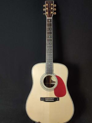 China All Solid Spruce Round Body Dreadnaught D42 Acoustic Electric Guitar with Ebony Fingerboard for sale