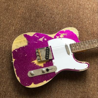 China Classical TELE 6 Strings rosewood fingerboard Electric Guitar,telecaster gitaar relics for sale