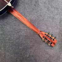China AAAAA Solid Spruce Top OM Acoustic Guitar Solid Rosewood Back Sides Bone Nut for sale