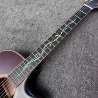 China AAAAA Solid Koa Top K24ce Acoustic Guitar Taylor Style Bone Nut Solid Koa Back for sale