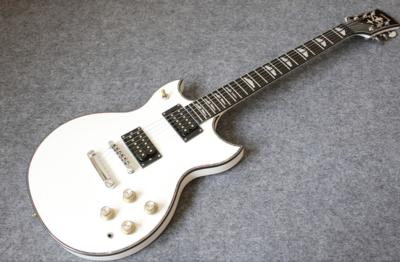 China White Glossy Finish YMH SG Electric Guitars China Chrome Hardware for sale