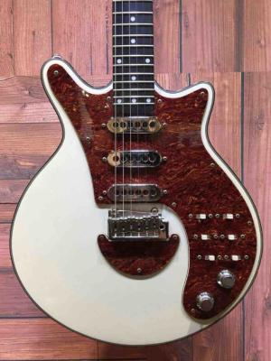China Brian BM01 Brian May Guitar Black Pickguard 3 pickups Tremolo Bridge 24 Frets Electric Guitar for sale