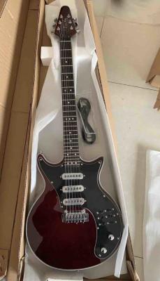 China BM01 Brian May wine Red Guitar Black Pickguard 3 pickups Tremolo Bridge 24 Frets custom made Electric Guitars for sale