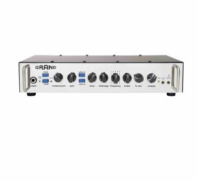 China Grand Class-D Bass Amplifier Head 500W 4 Ohm Lightweight Fan Cooled for sale