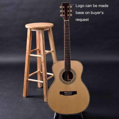 China OEM custom guitar, OM28 size Acoustic guitar, solid sitka spruce top, Indian rosewood back and side for sale