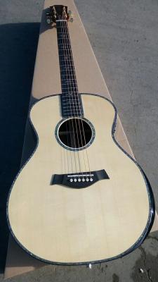 China All Solid Spruce 914 Round Body Left Hand Acoustic Guitar for sale