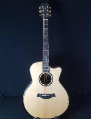 China Wholesale factory custom 916CE 41-inch natural wood acoustic guitar with hardcase,ebony fingerboard,Can be customized for sale