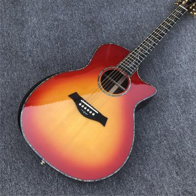 China 2019 NEW Sunbrust SP14s Acoustic Guitar with fingerboard ebony rosewood back side for sale