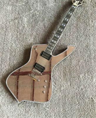China Custom Mirror cracks Paul Stanley PS Electric Guitar 6 strings China top quality musical instrum for sale