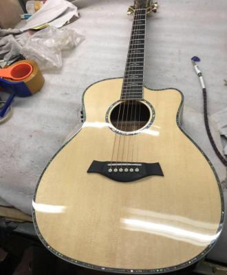 China Real Abalone Grand Acoustic Guitar 814ce electrical acoustic guitar 814 acoustic guitar B band T35 EQ high end for sale
