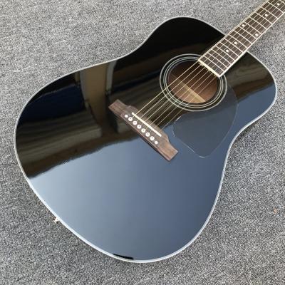 China 2019 Factory custom 6 acoustic guitar black Billie Joe electric acoustic electric guitar Free Shipping for sale
