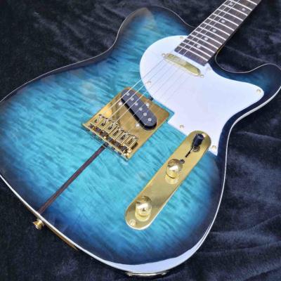 China TUFF DOG Guitar High quality custom blue COLOR Rosewood fingerboard Free Shipping for sale