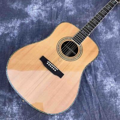 China Ebony Fingerboard Solid Spruce 45D Style Acoustic Guitar Cocobolo Acoustic Guitar for sale