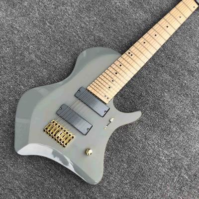 China Custom 8 Strings Electric Guitar with Maple Fingerboard Gold Hardware for sale