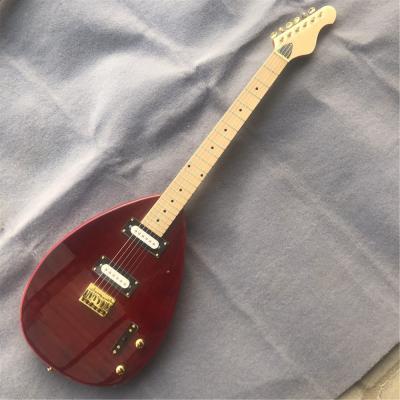 China Factory custom made high quality water shaped white electric Jazz guitar support drop shipping free shipping for sale