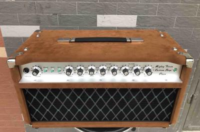 China Handwired Dumble Steel String Singer SSS Amplifier Head 50W in Brown Tolex JJ Tubes Imported Components Top AAA Cabinet for sale