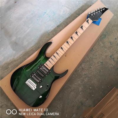 China Classic small double shake 6 string electric guitar professional performance grade electric guitar support customized for sale