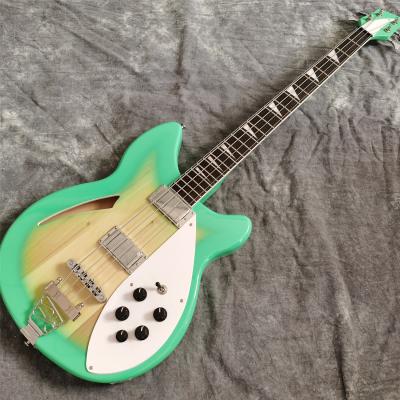 China 4 Strings 4005 Electric Bass Guitar Rosewood Fingerboard R Bridge in Green for sale