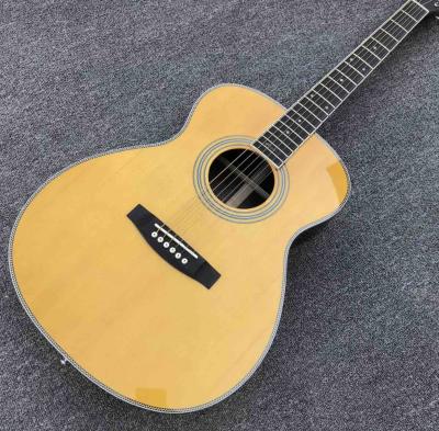 China Top quality D28 Style classic acoustic guitar Solid Spruce top 41