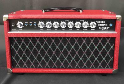 China Grand Tube Guitar AMP Head 100W Dumble Tone SSS Steel String Singer Valve Amplifier in Red With JJ Tubes Imported Parts for sale