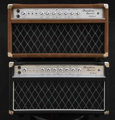 China Grand Boutique Hand-wired Overdrive Special ODS50 Amp Head 50W in Black or Brown Tolex Custom Faceplate is Available for sale