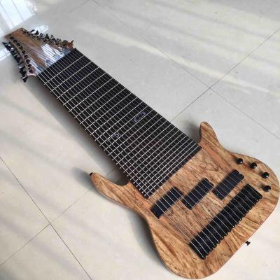 China 2020 New 17 Strings Electric Bass Guitar Rosewood Fingerboard with No Fret Inlay Bass for sale