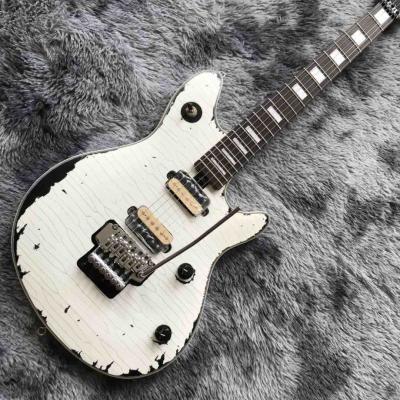 China Prince Clouds Relic EVH Wolfgang VS Eddie Van Halen Sunburst Wolf Electric Guitar for sale