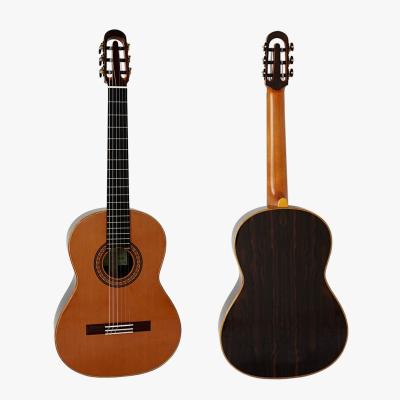 China Yulong Guo A-Echoes Brand All Solid Nomex Double Top nylon string Classic Guitar for sale