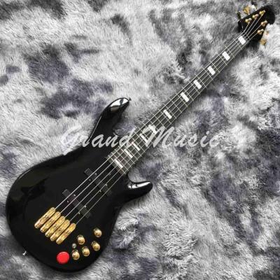 China Custom Grand Nathan East Signature Model Neck Through 5-piece Maple Mahogany Neck Body Guitar Bass for sale