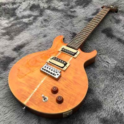 China Grand Carlos Type Electric Guitar with 20mm Solid Flamed Body for sale
