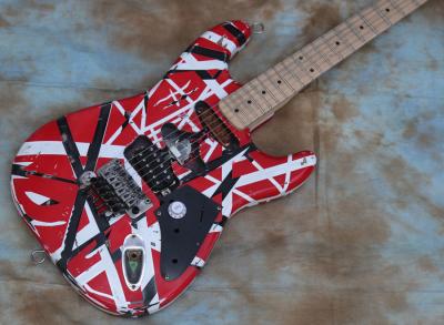China Custom Eddie Van Halen TRIBUTE Electric Guitar Frankenstein Frankenstrat Style Relic Type for sale