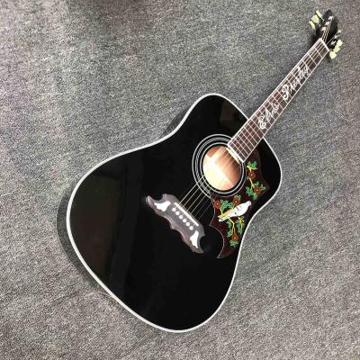 China Custom Grand Elvis Presley Dove 2021 New Model Acoustic Guitar for sale