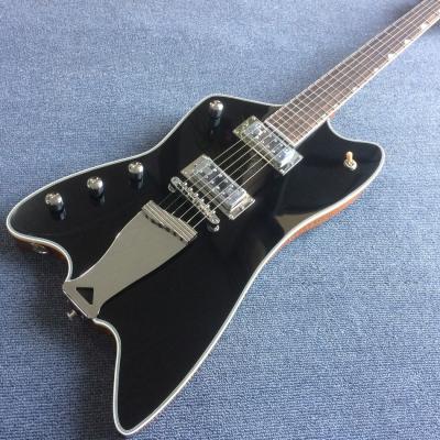 China Custom Left Handed Electric Guitar in Black for sale
