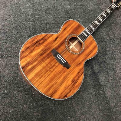 China Custom Guilds 43 Inches Jumbo KOA Wood F50 Vintage Acoustic Guitar Gloss Finished Guild Electric Guitar for sale