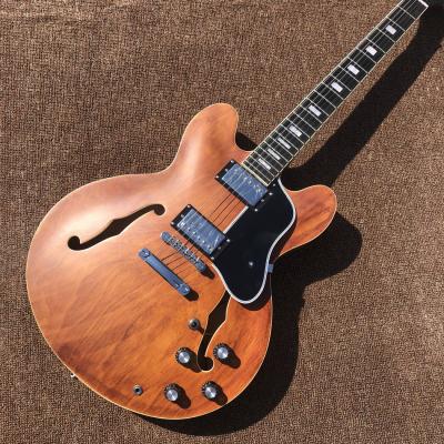China Custom Jazz Electric Guitar with Chrome Hardware for sale