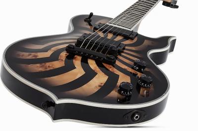 China Custom Wylde Audio Odin Grail Charcoal Burst Buzzsaw Electric Guitar Accept OEM for sale