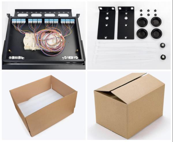 Quality Sturdy 19 inch Wiegand Network 48 SC 96 LC 4 Port Fiber Ningbo Patch Panel Fibra for sale