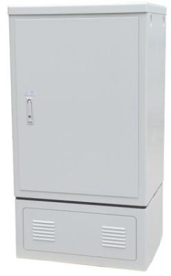 China SMC Material 288fo Outdoor Fiber Optical Cross Connection Cabinet Rack Mount Distribution Box with 3 Time for sale