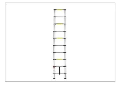 China Escadaria telescópica de alumínio de uso múltipla de 4,4 M para várias aplicações à venda