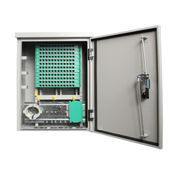 Quality FTTH ODF Outdoor 96 144 288 576 Core Fiber Optic Cross Connect Cabinet for sale